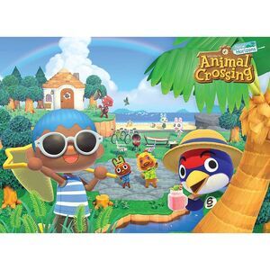 Usaopoly | Games | Animal Crossing New Horizons Summer Fun Jigsaw ...